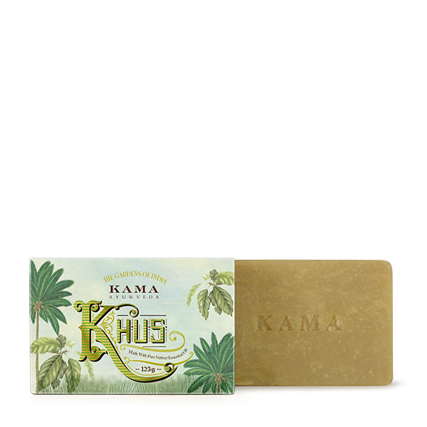 Natural Khus Soap - Pure Soap For Nourished Skin - Kama Ayurveda